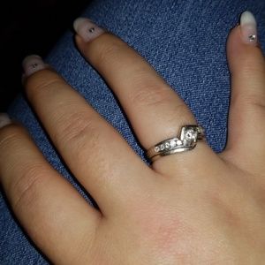 d&k | Jewelry | Dk Engagement Ring Set | Poshmark